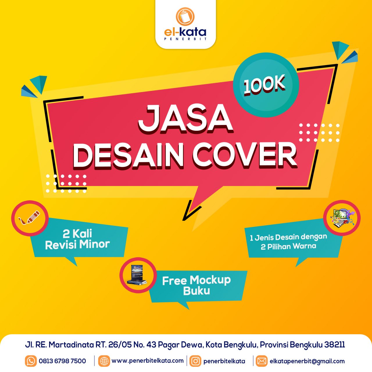 Jasa Desain Cover Buku Murah dan Berkualitas | Penerbit Indie Indonesia ...